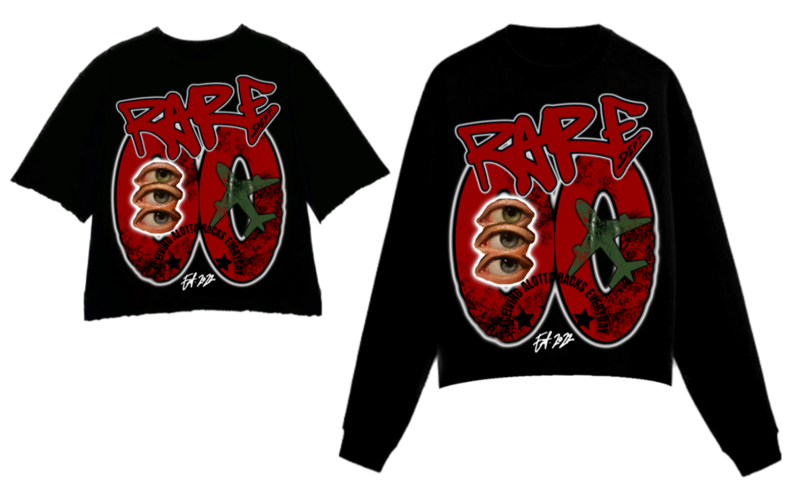 “Double Zero” shirts [optional] – Rare Department